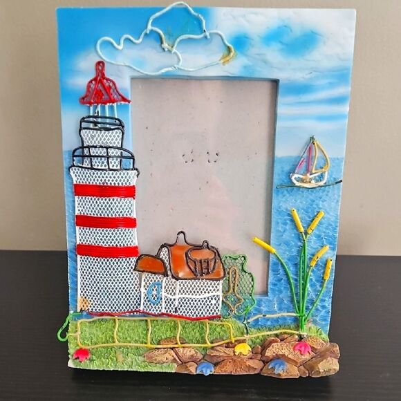 Accents | Vintagenautical Lighthouse Picture Frame | Poshmark